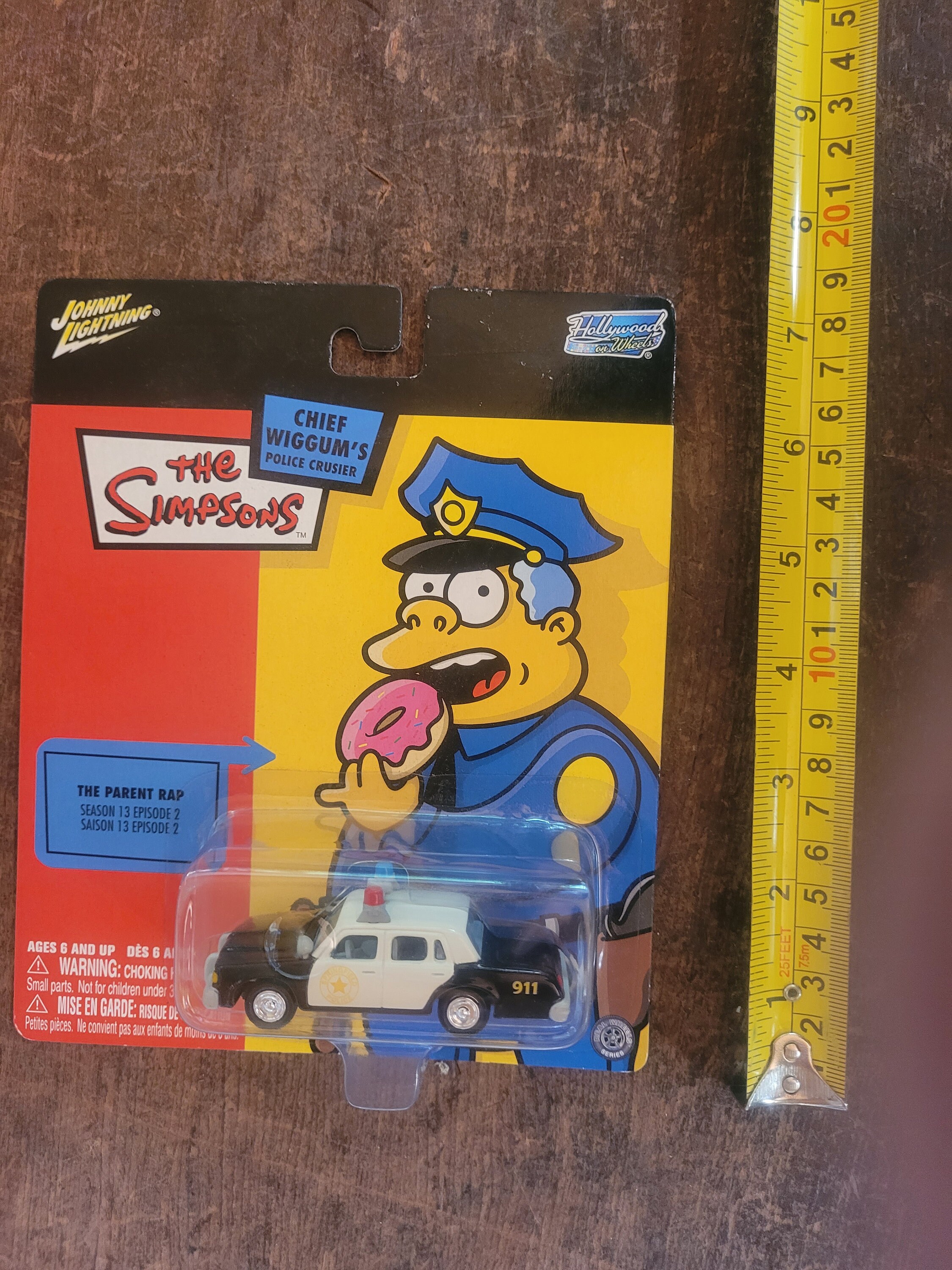 The Simpsons Chief Wiggum's Police Cruiser Die-cast Car - Etsy