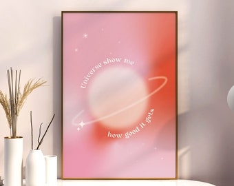 Universe Poster Wall Art - Etsy