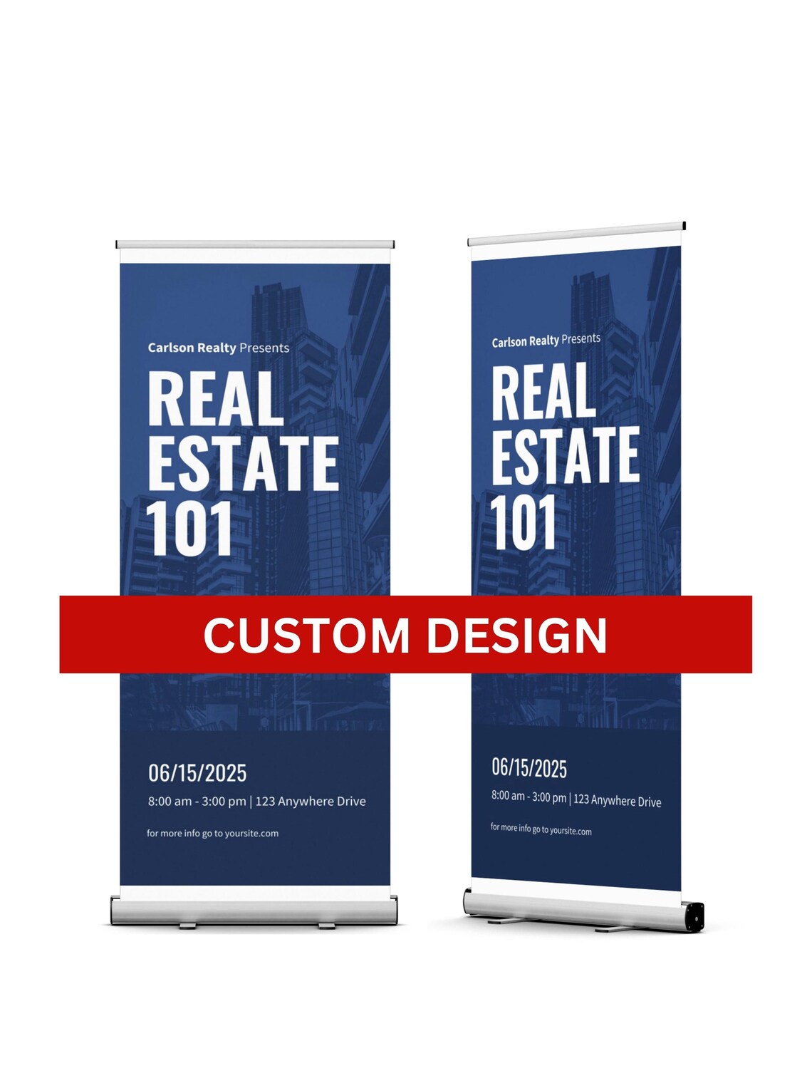 Custom Business Retractable Banner, Business Sign Banner, Stand Roll up ...