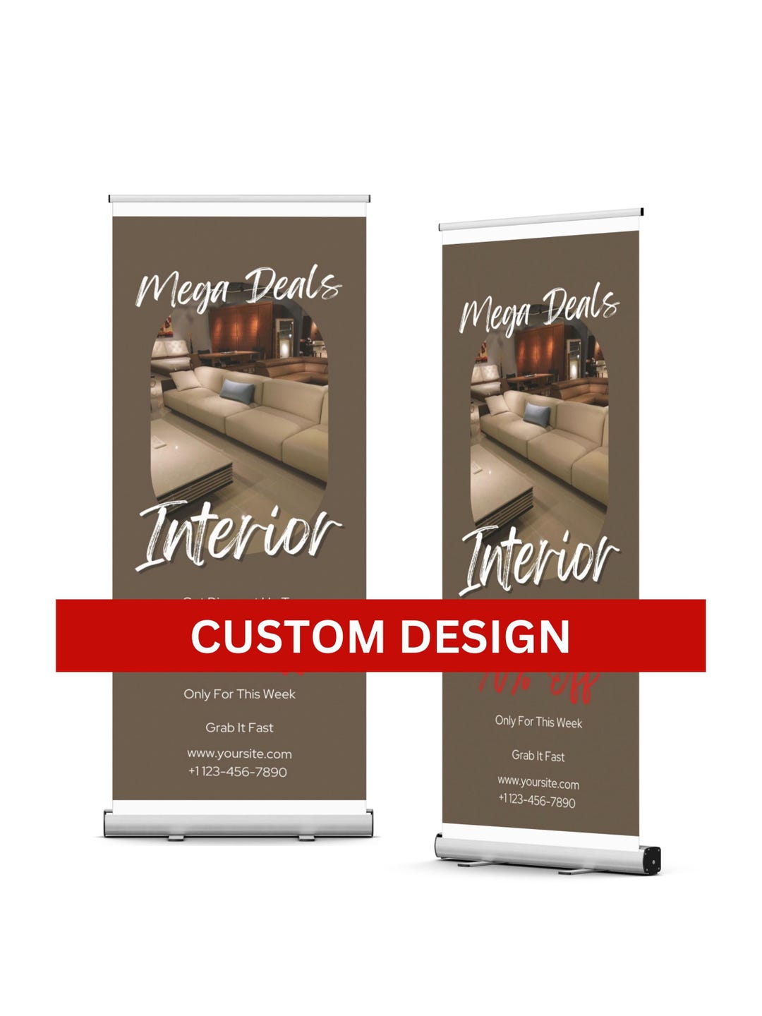 Custom Stand Roll up Banner, Retractable Banner, Business Sign Banner ...