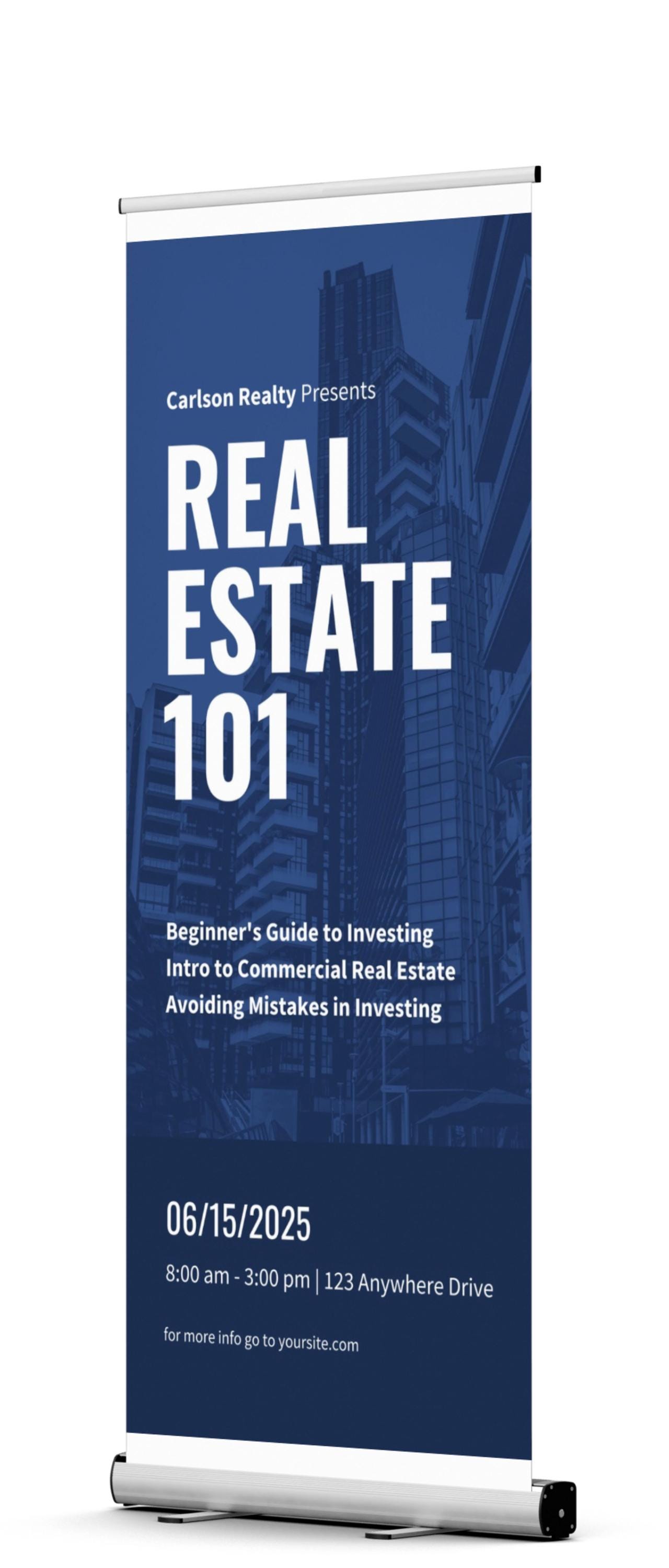 Custom Business Retractable Banner, Business Sign Banner, Stand Roll up ...