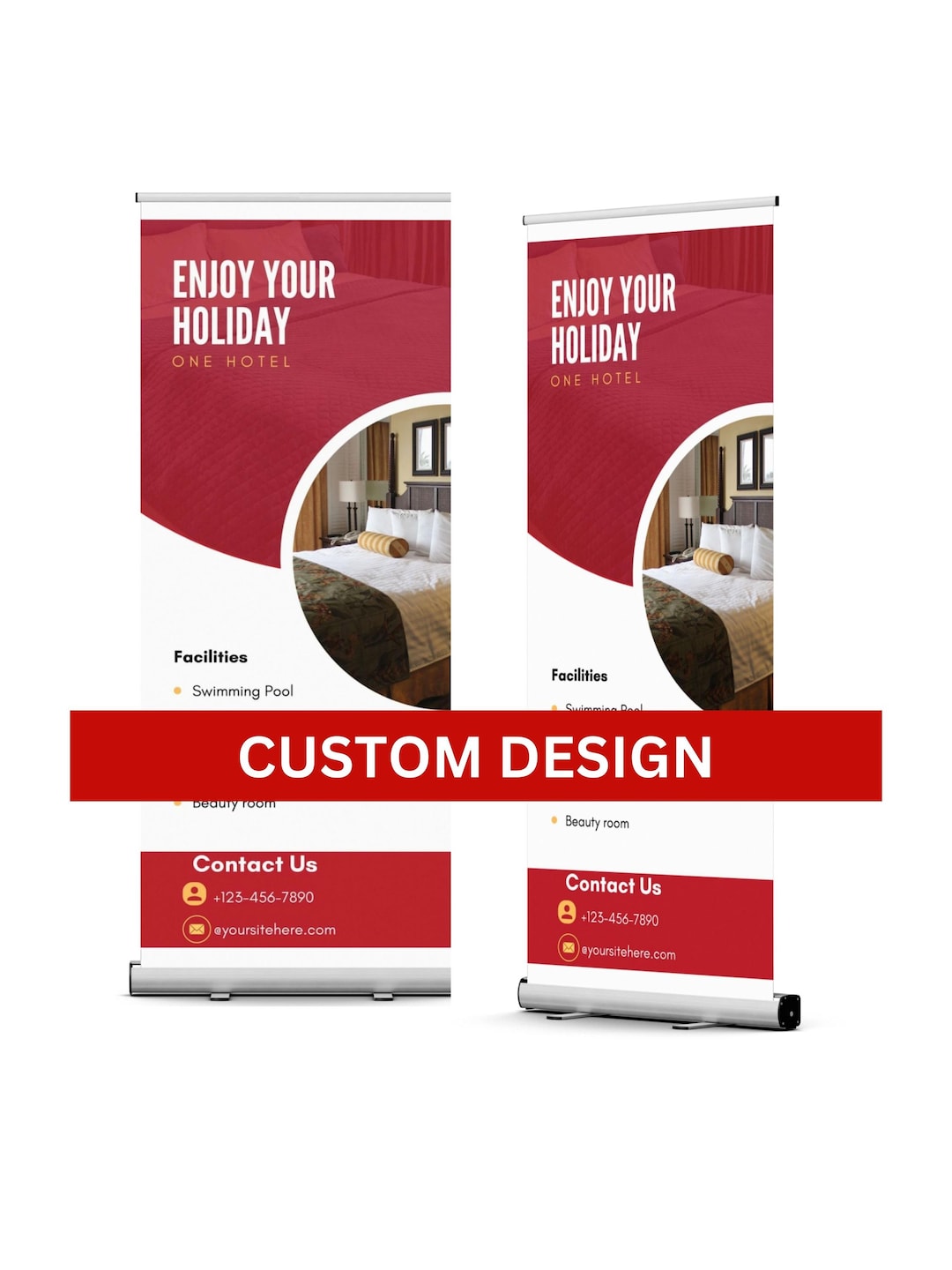 Retractable Banner, Customize Pop up Shop Banner, Stand Roll up Banner ...