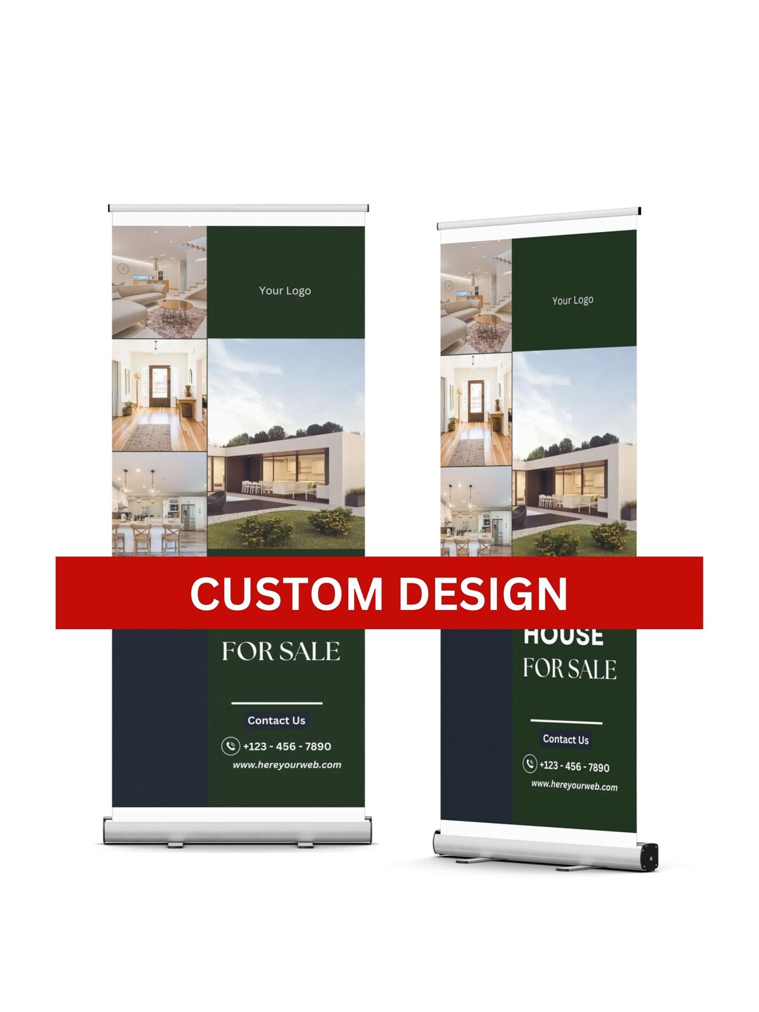 Retractable Banner, Customize Banner, Pop up Shop Banner, Business Sign ...