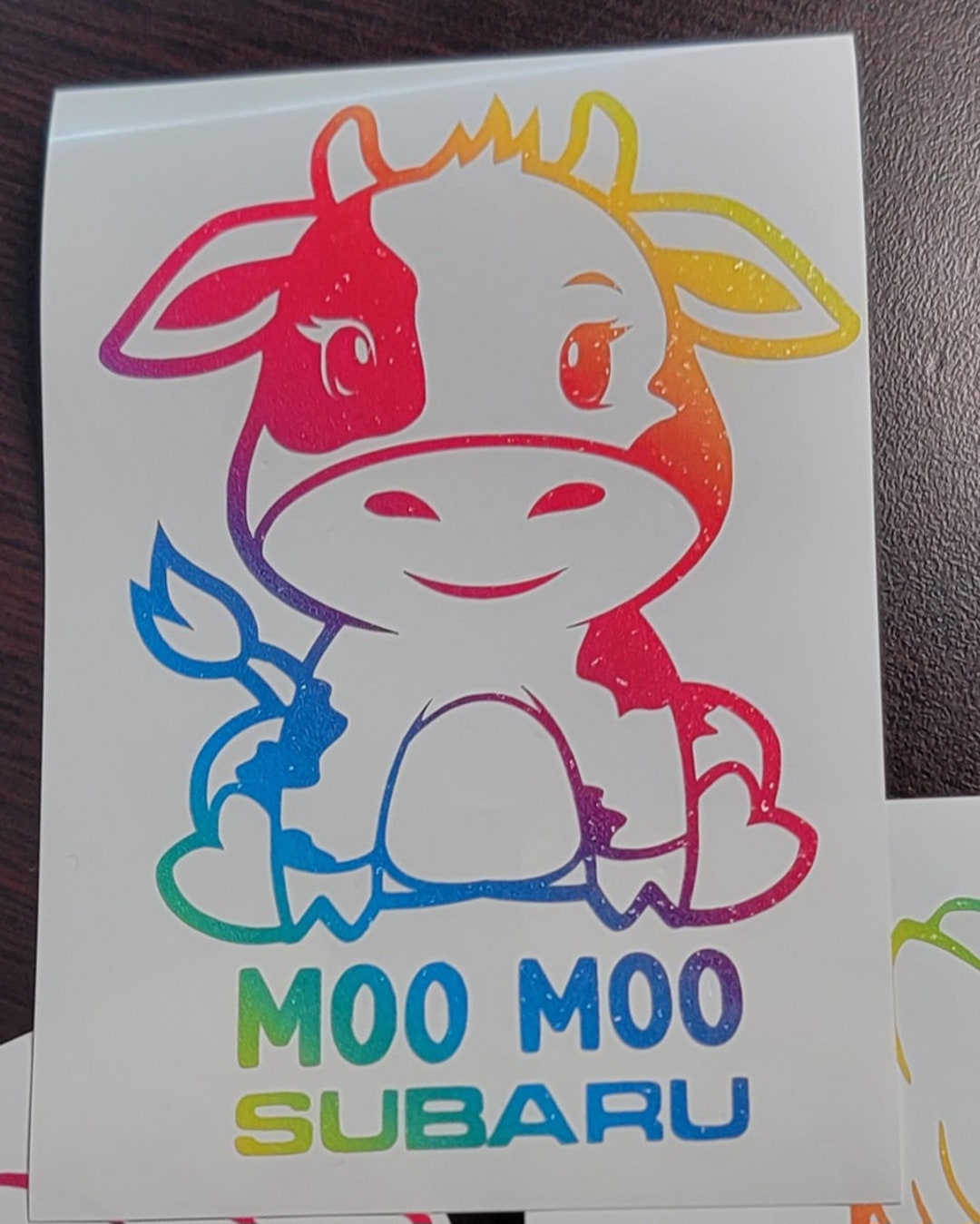 Moomoo Subaru Decals - Etsy