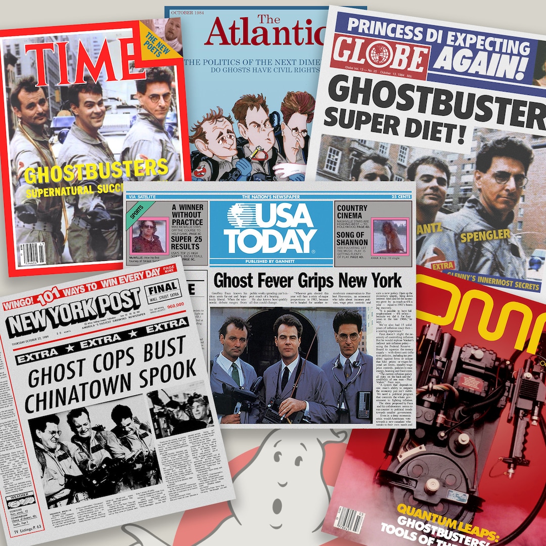 FULL SET 'ghostbusters' Prop Newspaper and Magazine Covers! - Etsy