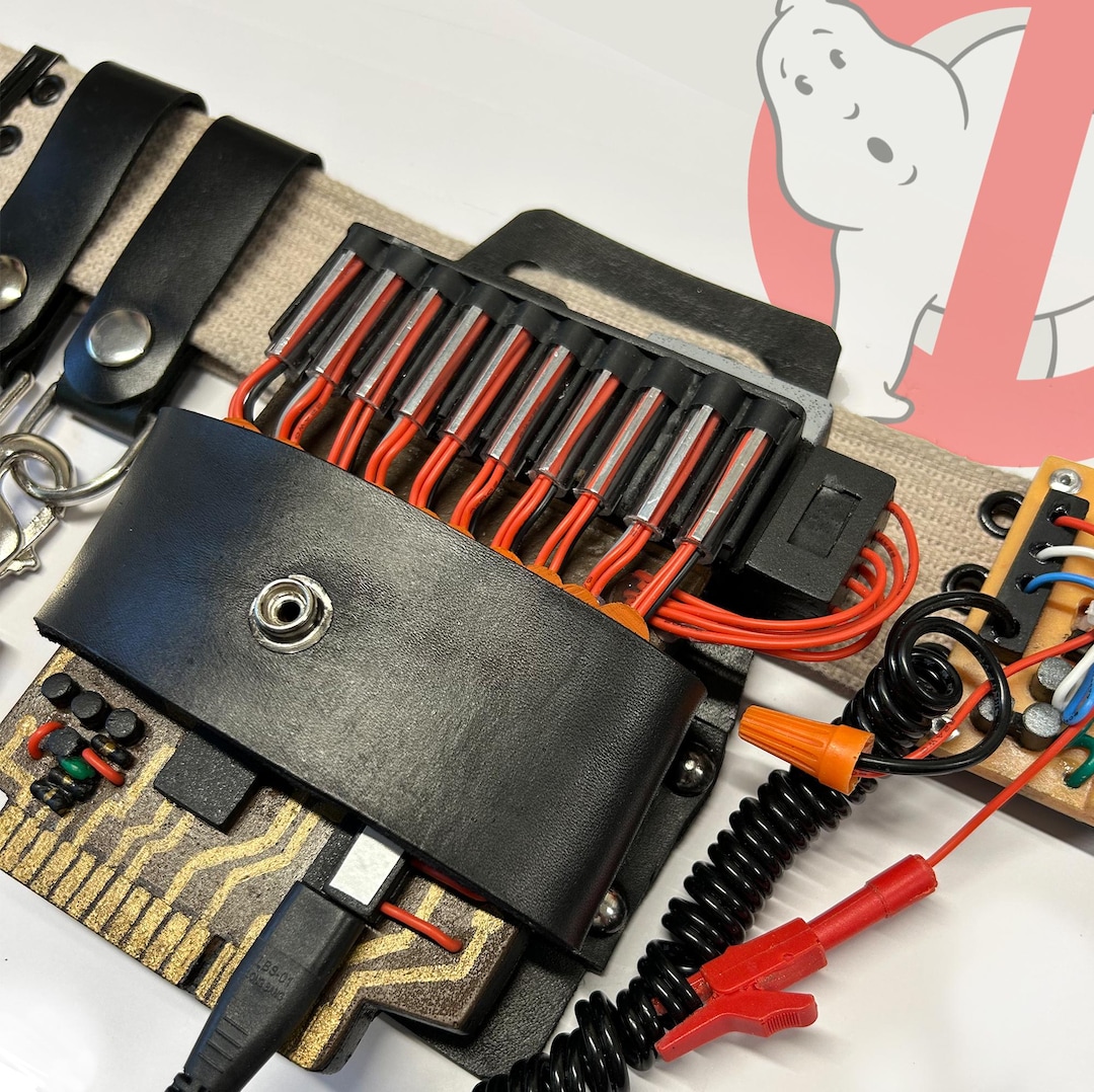PRICE DROP & RETOOLED! ‘ghostbusters' Stunt Belt Circuits and Belt Fobs ...