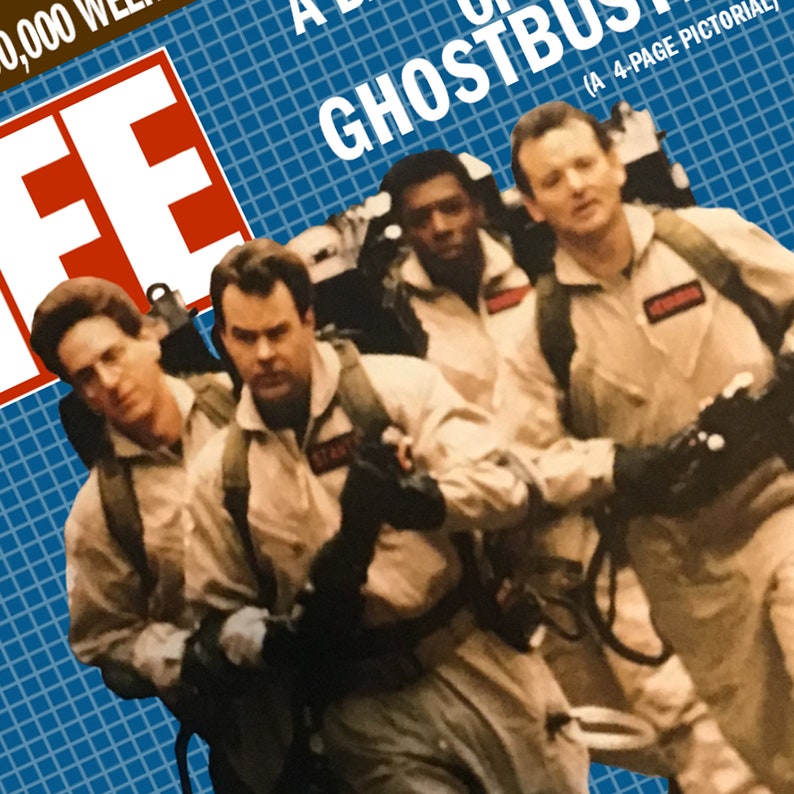 Ghostbusters 2 LIFE Magazine Cover Replica Prop Digital Download - Etsy