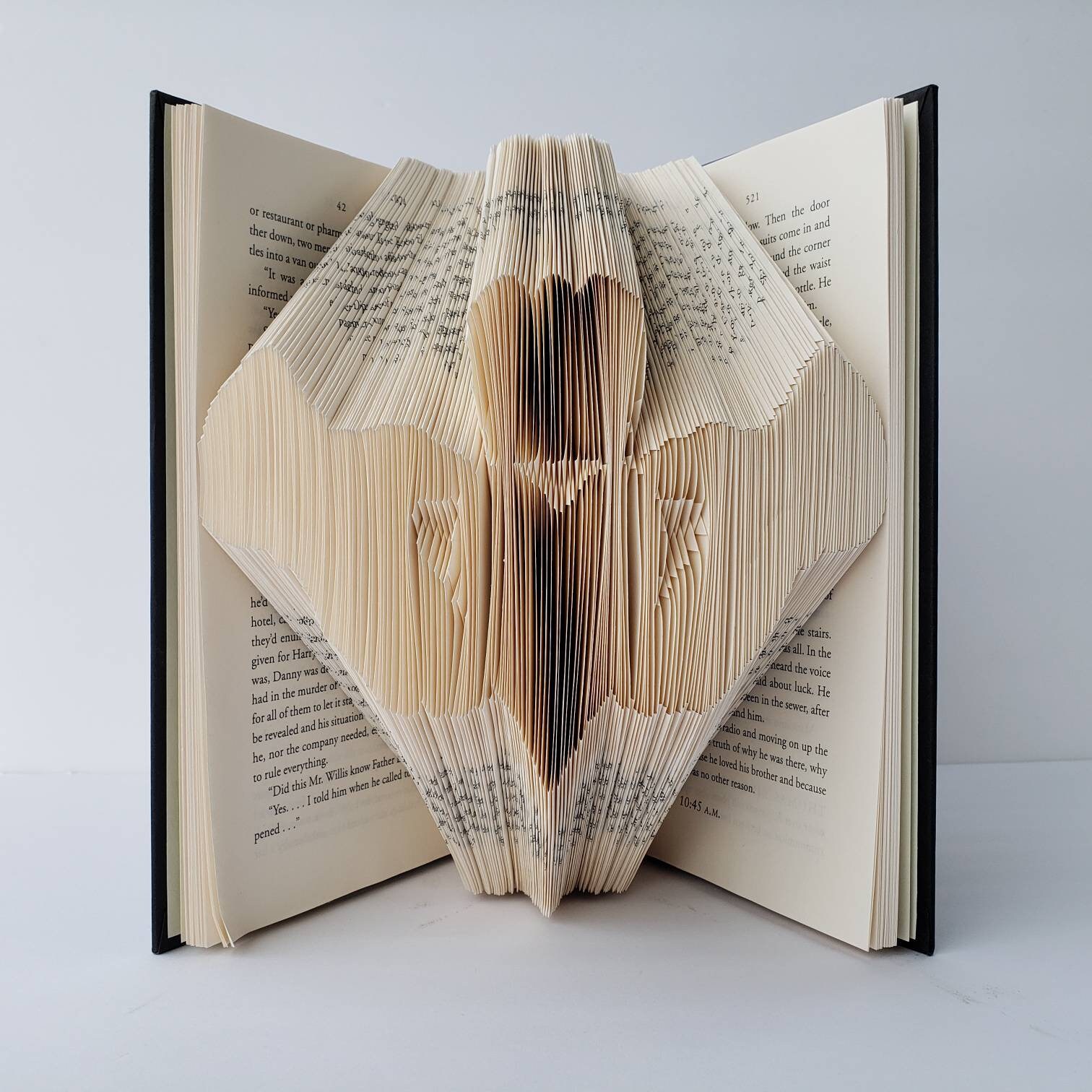 Claddagh Ring Book Folding Pattern Celtic Irish Scottish Wedding Gift ...