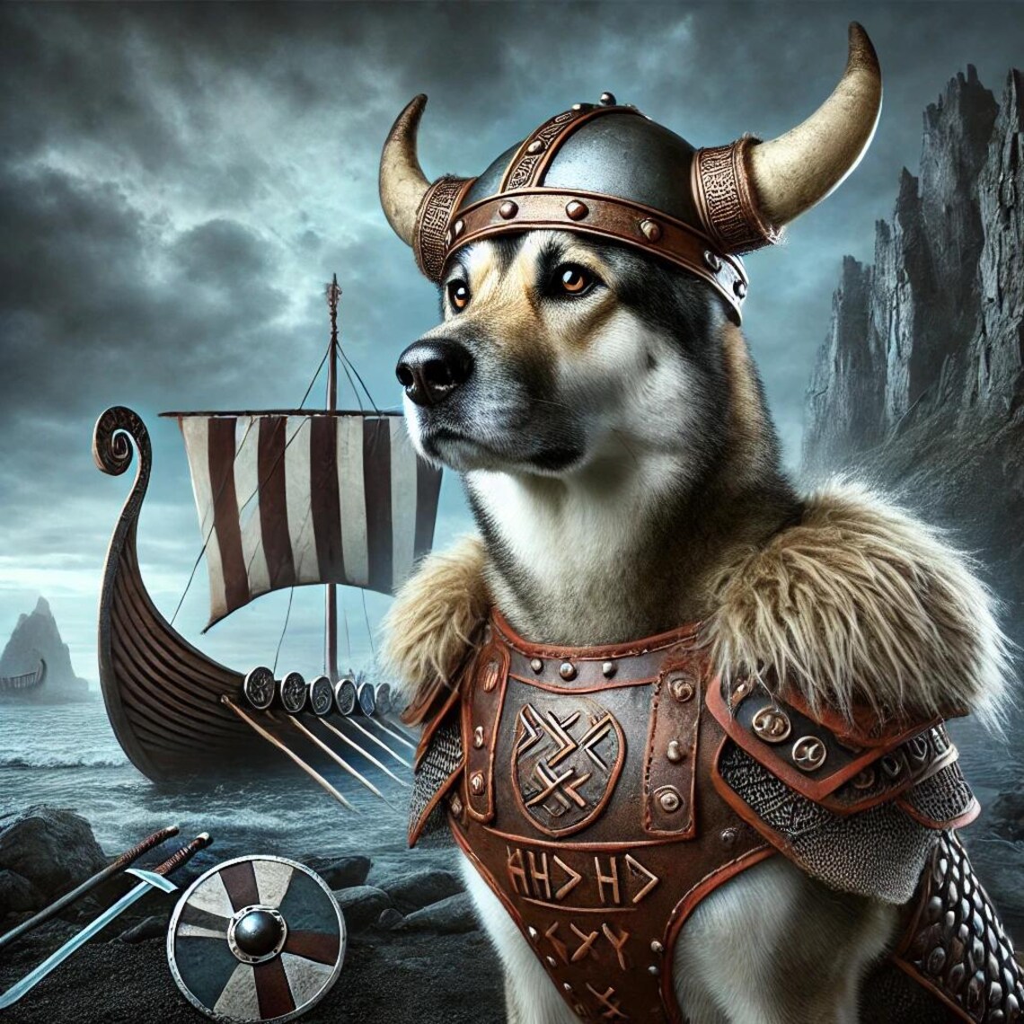 Viking Dog - Etsy
