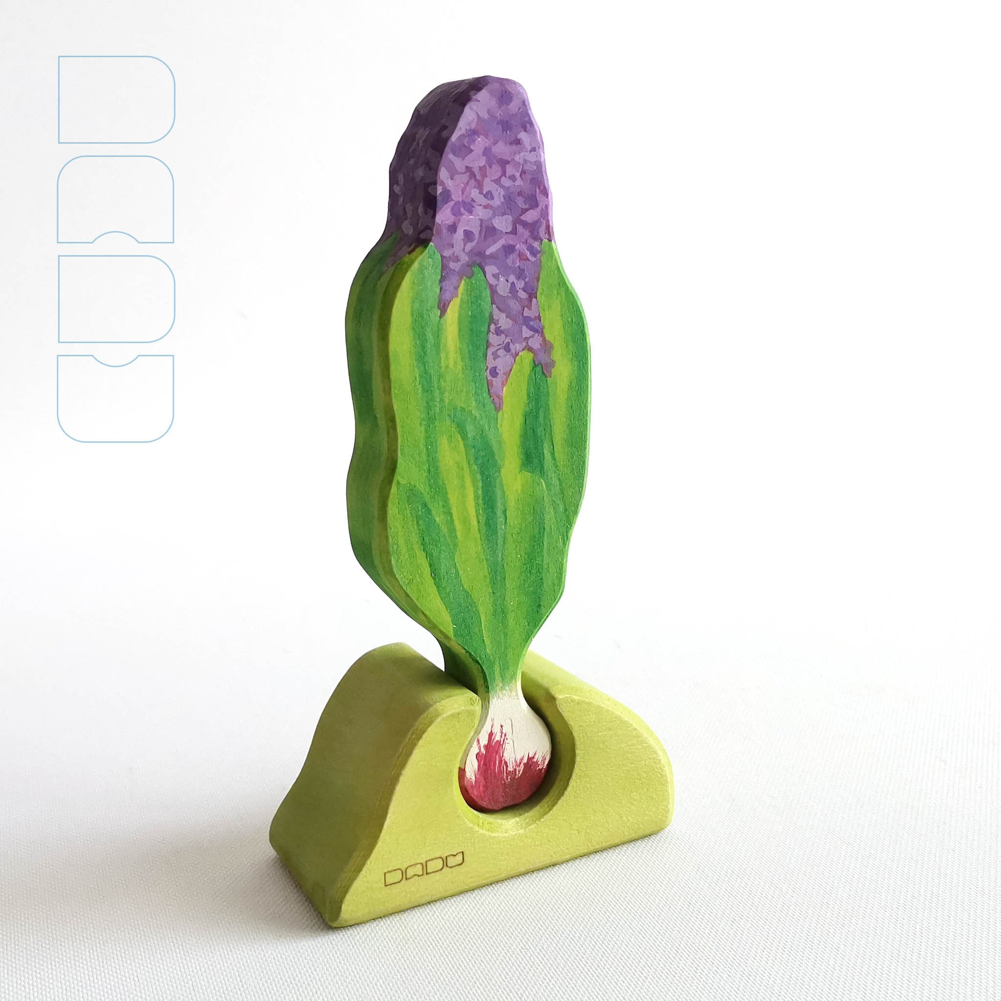 Wooden Flower Garden, Waldorf Toy Spring Garden Mound With Spring ...