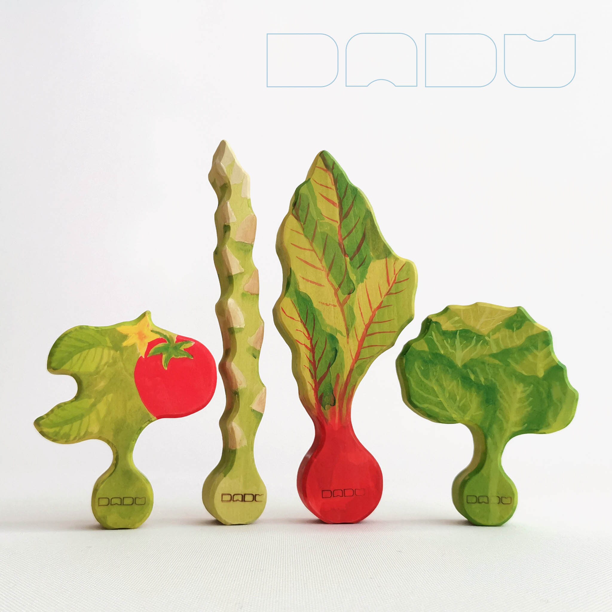 Handmade Root Vegetable 3d Puzzle, Set of 13 Root Vegetables, Pretend ...