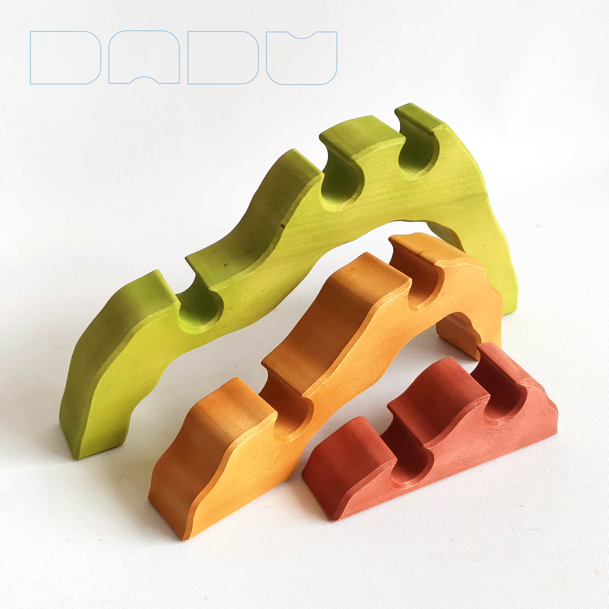 Handmade Wooden Garden Spring Flower Set — Waldorf Wooden Flower Set ...