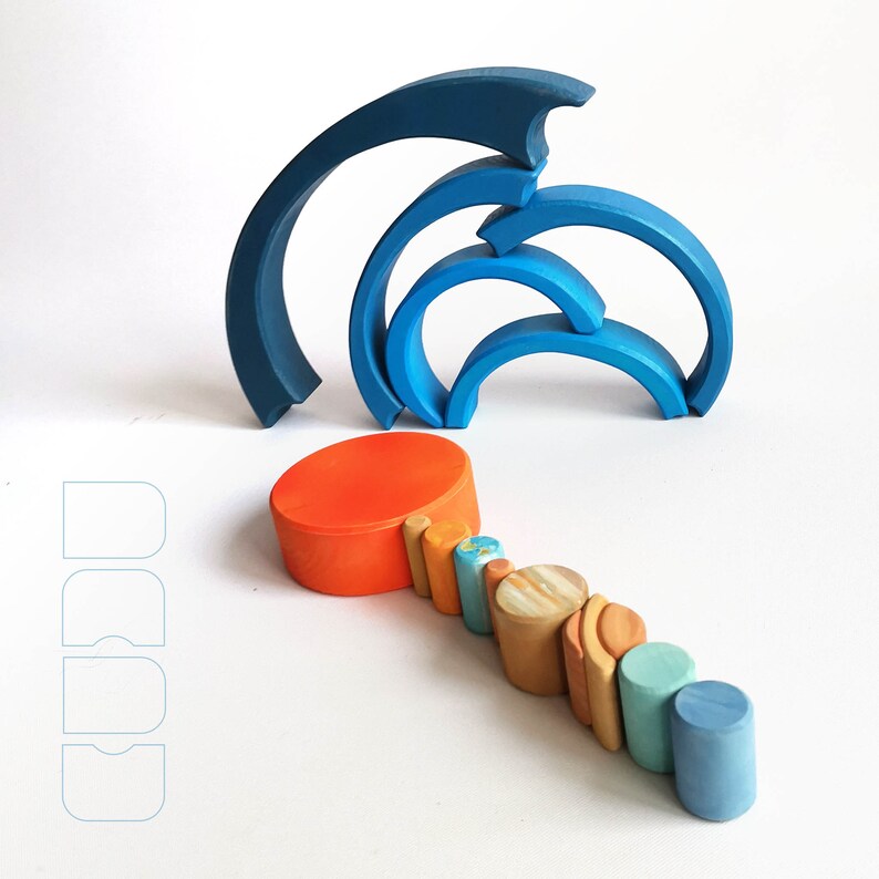 Space Balance Stacker Solar System Wooden 3d Puzzle, Educational Game ...