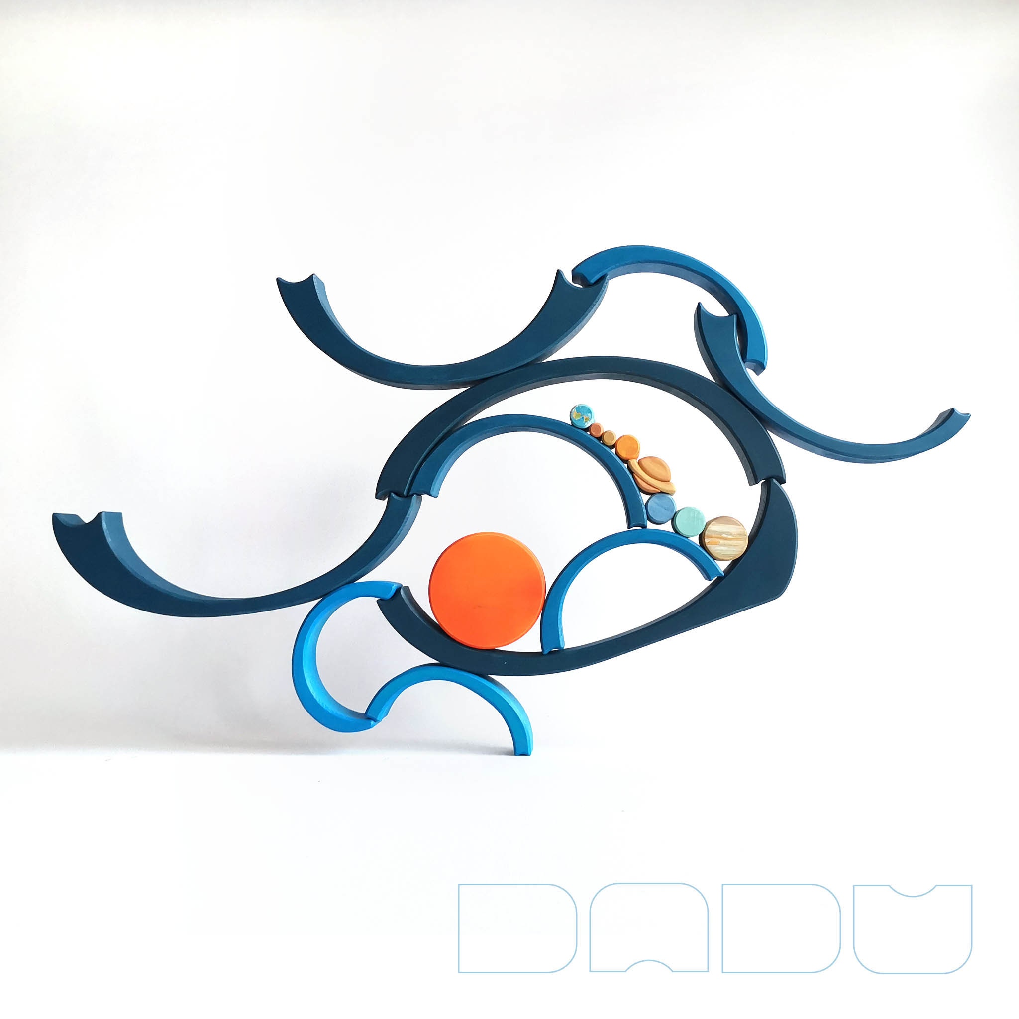 Space Balance Stacker Solar System Wooden 3d Puzzle, Educational Game ...