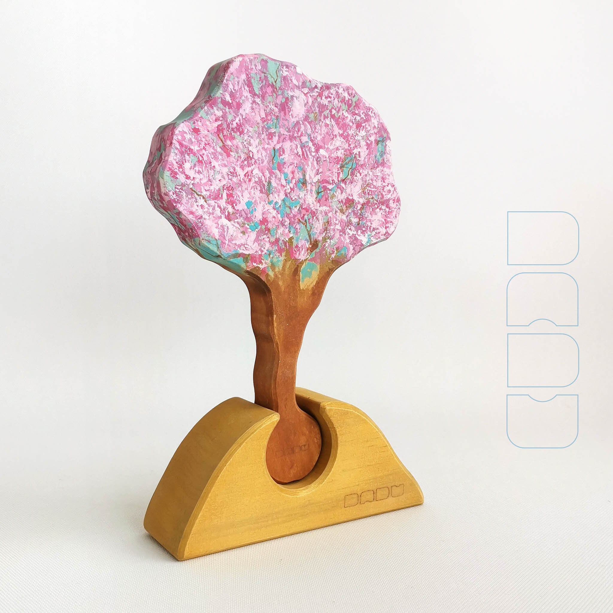 Blooming Wooden Spring Tree Handmade Blooming Fruit Tree - Etsy