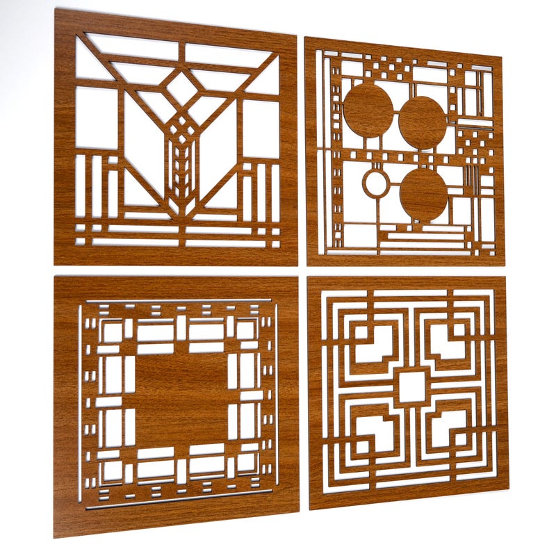 Wood Squares Wall Art - Etsy