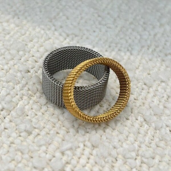 Mesh Ring - Etsy