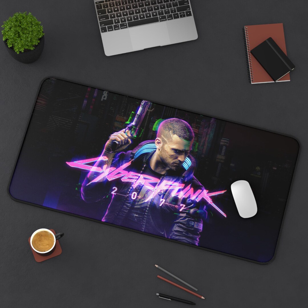 Cyberpunk 2077 Desk Mat - Cyberpunk 2077 Mouse Pad - Gaming Mouse Pad ...