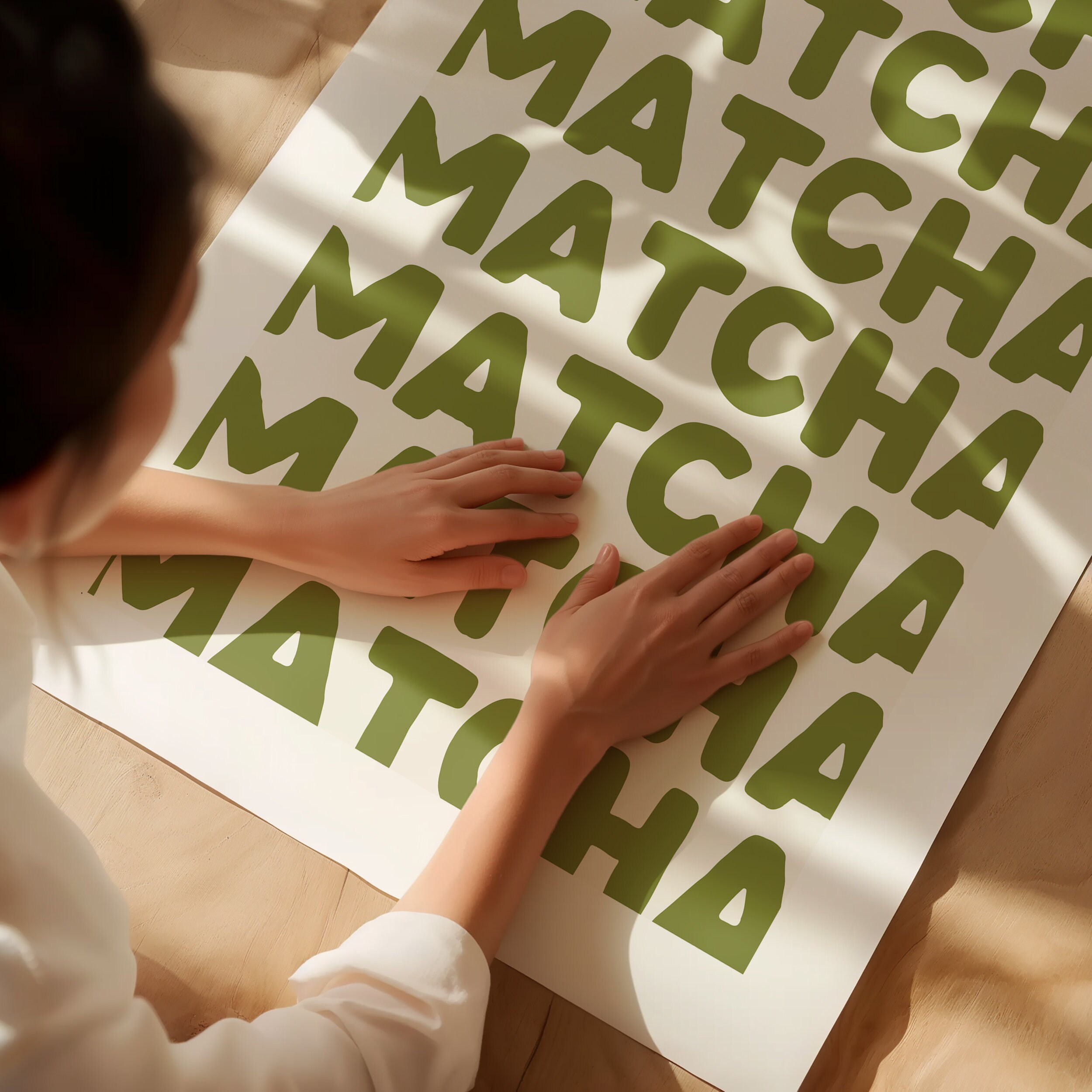 Matcha Latte Wall Art Japanese Tea Coffee Poster Kitchen Coffee Bar ...