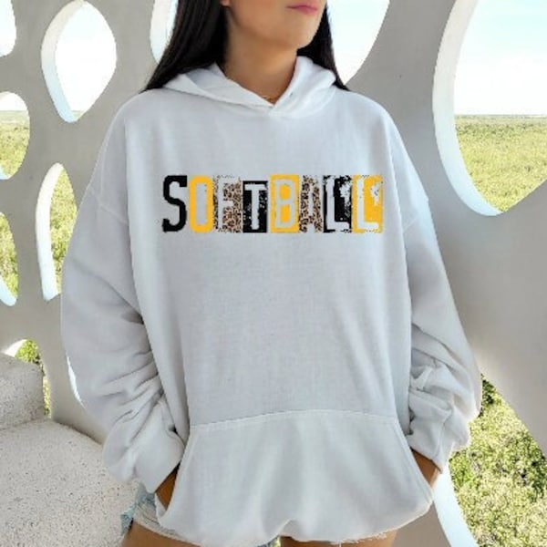 Softball Hoodie - Etsy