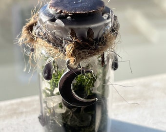 Witch Bottle for Home Protection Spell Page Book of Shadows Printable ...