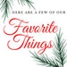 Favorite Things Party Sign - Etsy