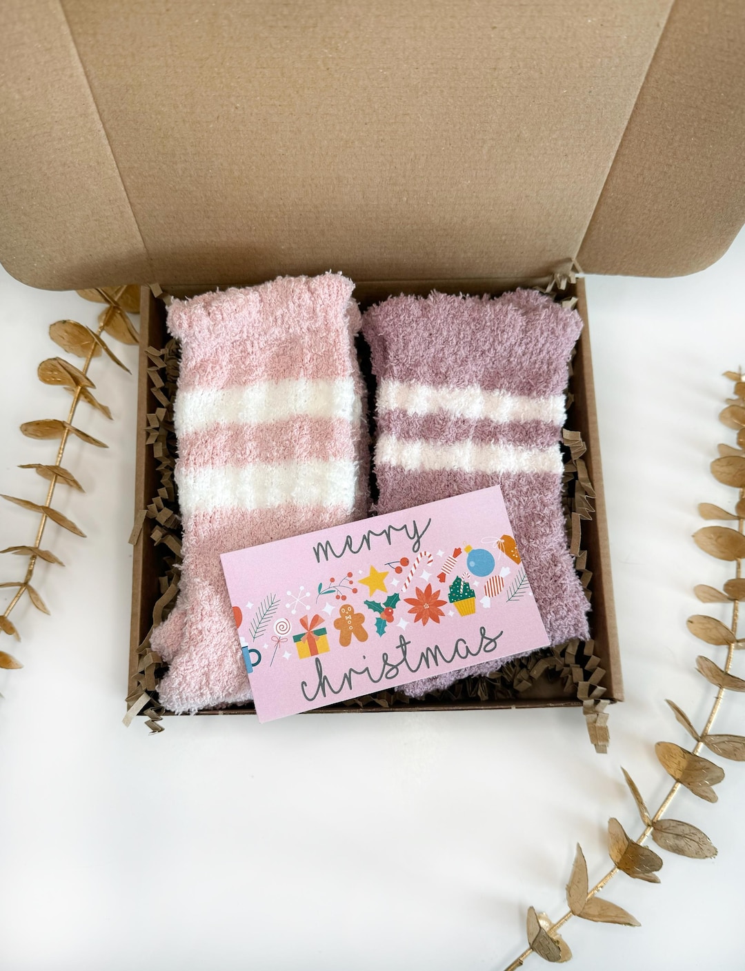 Fluffy Socks Gift Box | Womens Socks Gift Box | Christmas Stocking ...