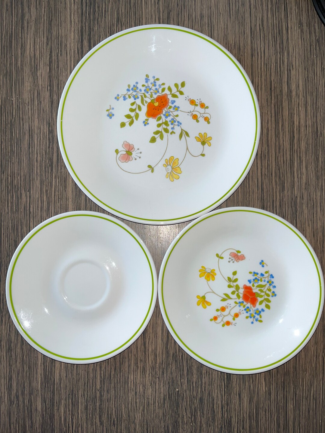 Corelle Corningware Wildflower Pattern Dish Set - Etsy