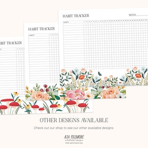 Habit Tracker Printable, Routine Tracker, 30 Day Habit Challenge ...