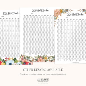 Habit Tracker Printable, 2024 Routine Tracker, Yearly Habit Challenge ...