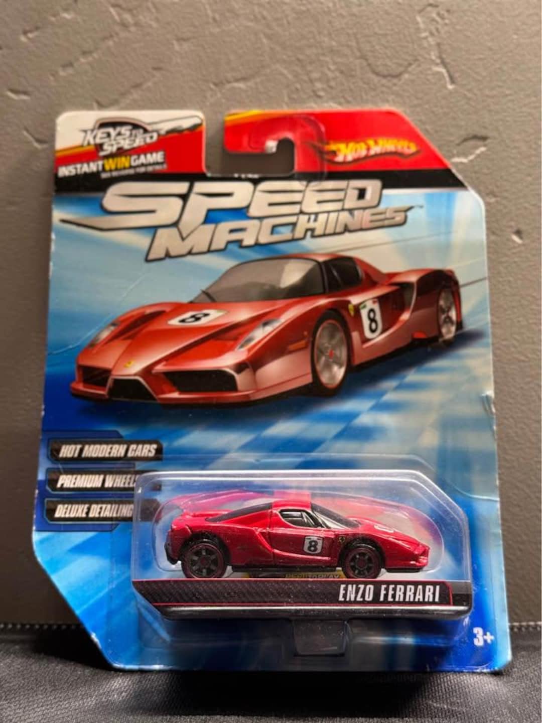 Hot Wheels Speed Machines Enzo Ferrari - Etsy