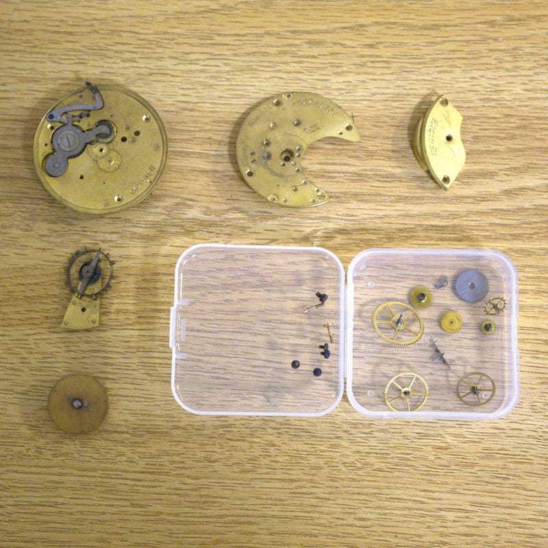 Elgin Pocket Watch Parts - Etsy