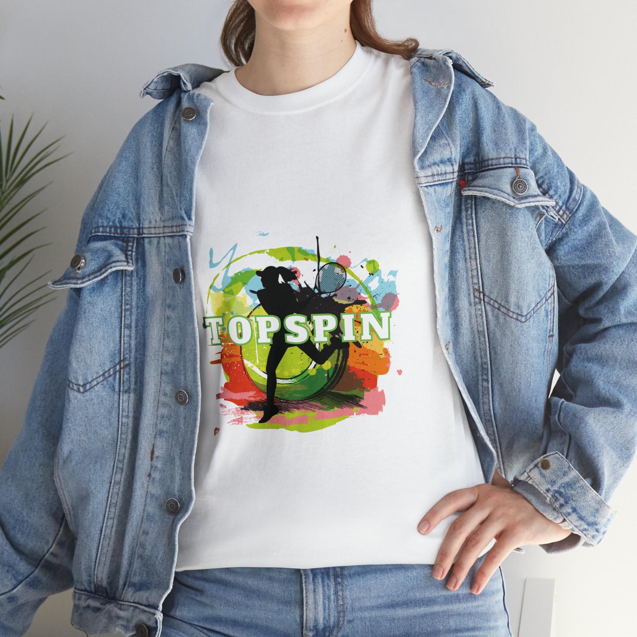 Topspin Tennis Shirt Tennis Shirt Women's Tennis Shirt - Etsy