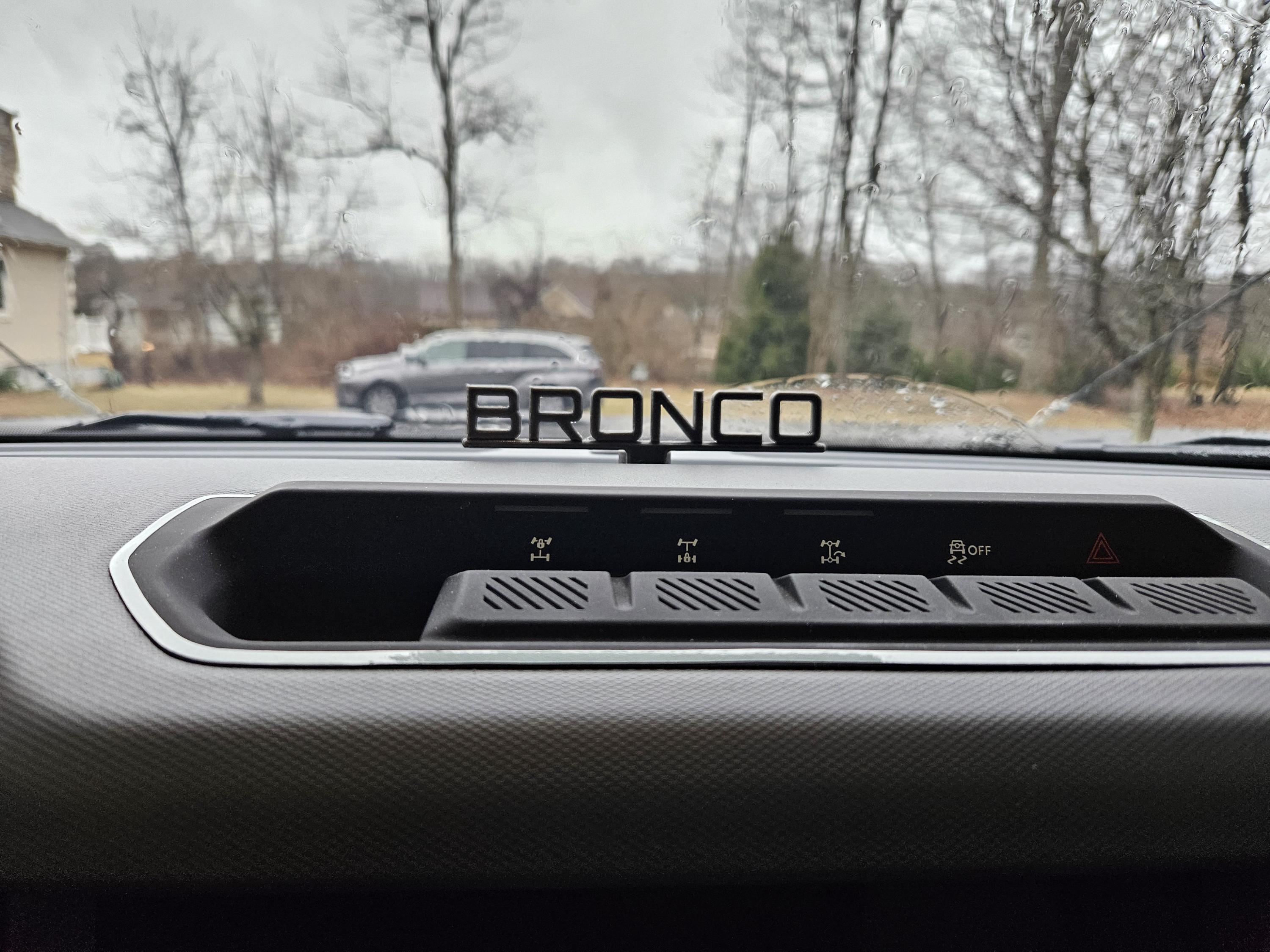 Ford Bronco Text Dash Emblem - Etsy