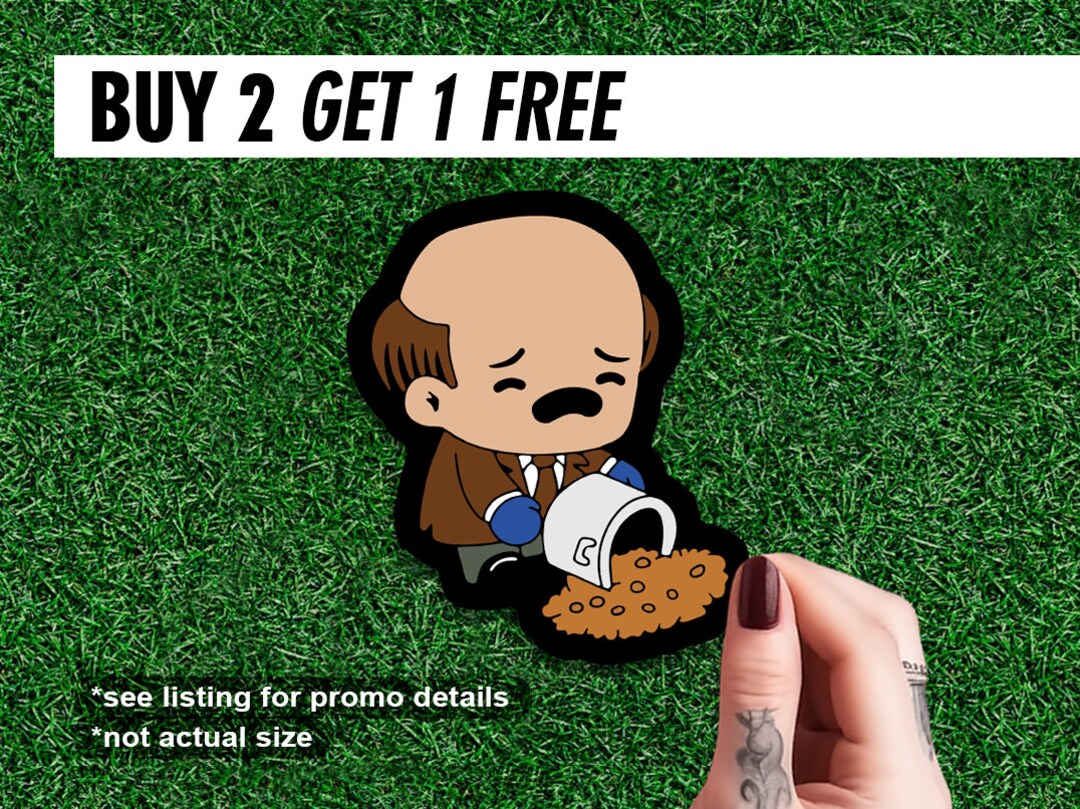 Kevin Spills Chili the Office Sticker Funny Cute Nerd Art Pun - Etsy