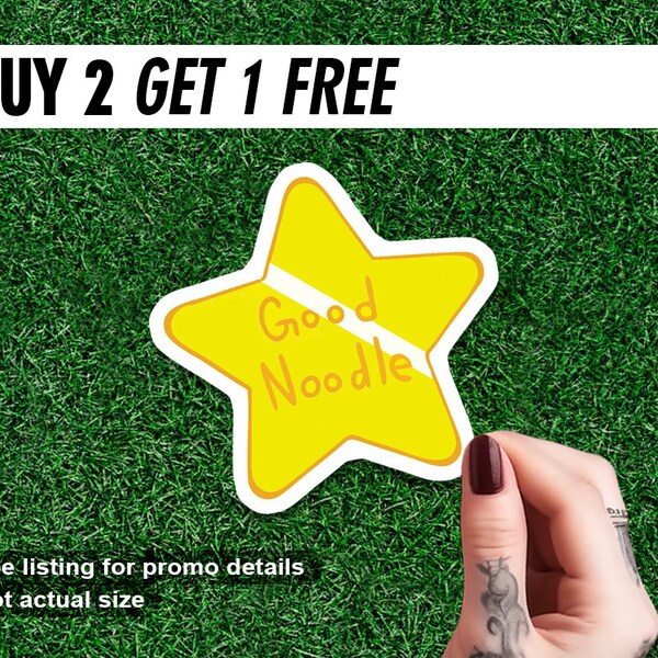 Good Noodle Sticker - Etsy