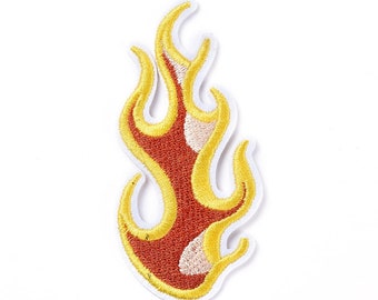 Flames Patch Custom Made - Etsy
