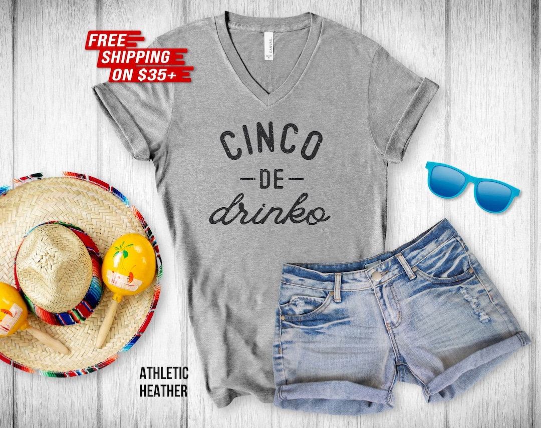 Cinco De Mayo Shirt, Fiesta Tee, Vacation Shirt, Drinking Shirt, Cinco ...