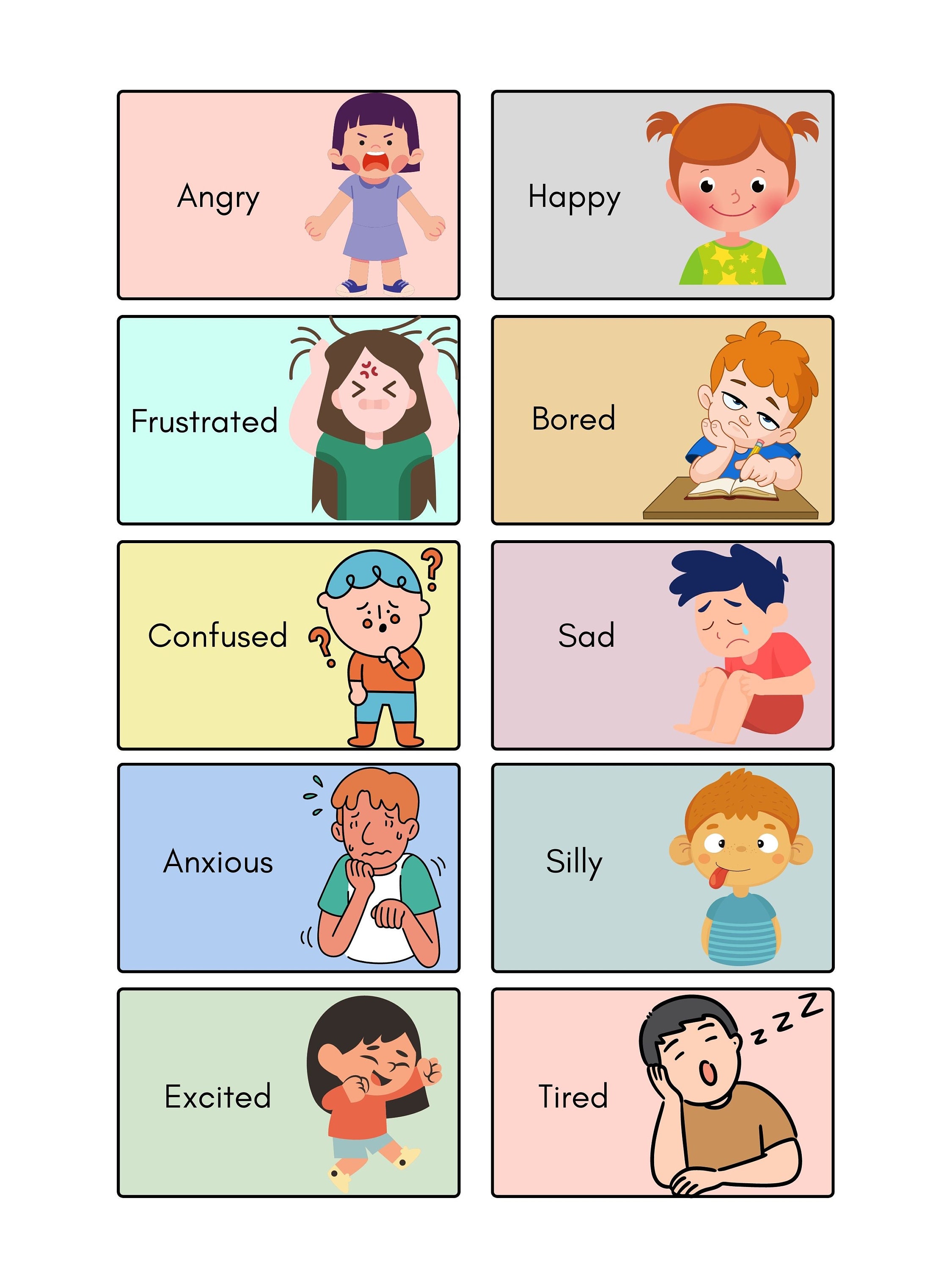 Visual Schedule for Kids - Etsy