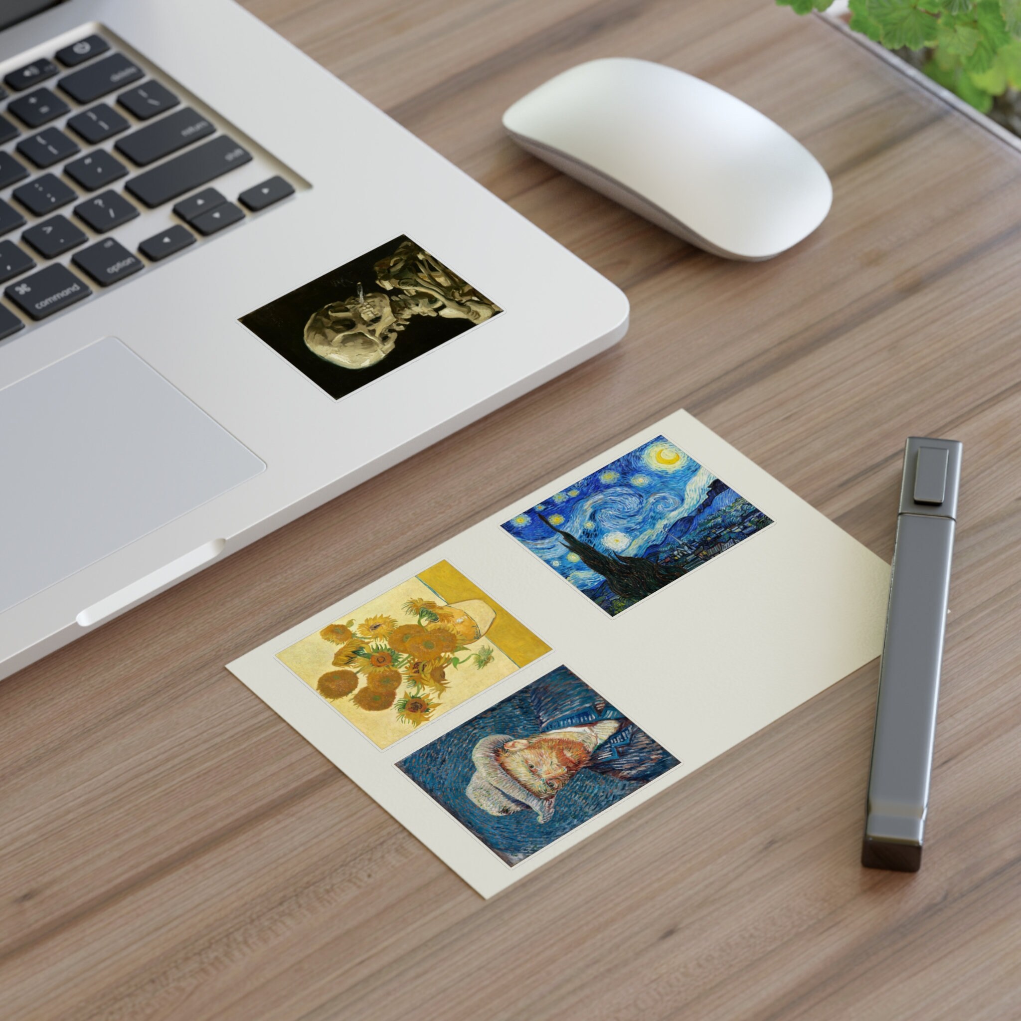 Vincent Van Gogh Classic Art Sticker Sheet - Etsy