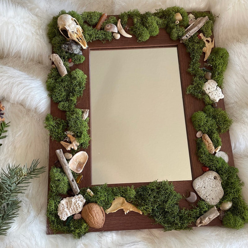 Moss Mirror - Etsy
