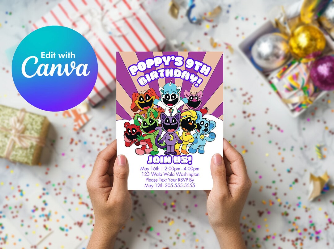 Invitación electrónica para la fiesta de cumpleaños de los Critters ...