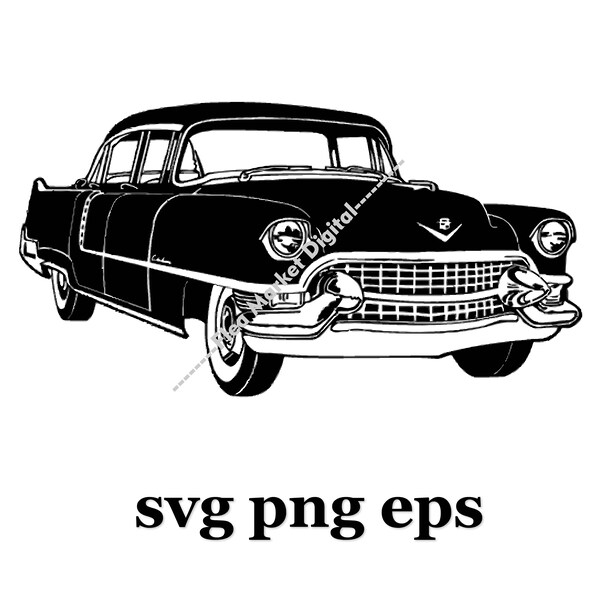 Cadillac Svg - Etsy