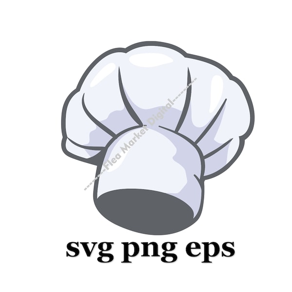 Chef Hat Svg - Etsy