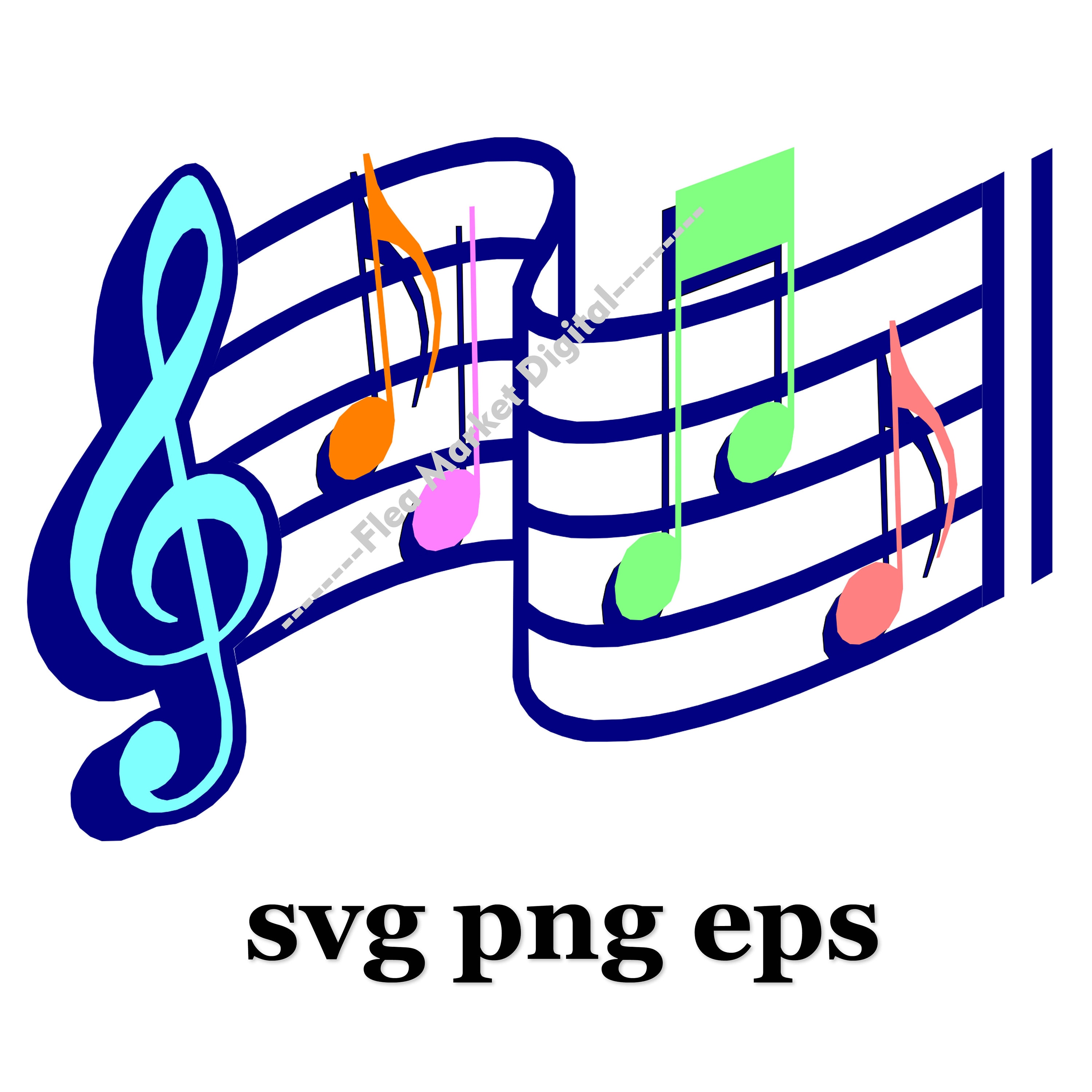 Musical Notes Clip Art Png