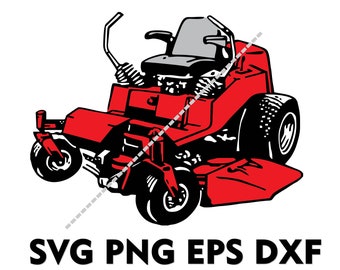 Green Zero Turn Lawn Mower, Png File, Sublimation, Digital Download ...