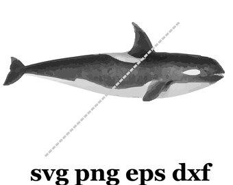 Orca Killer Whale Oh, Whale... SVG, EPS, PNG Digital Download ...