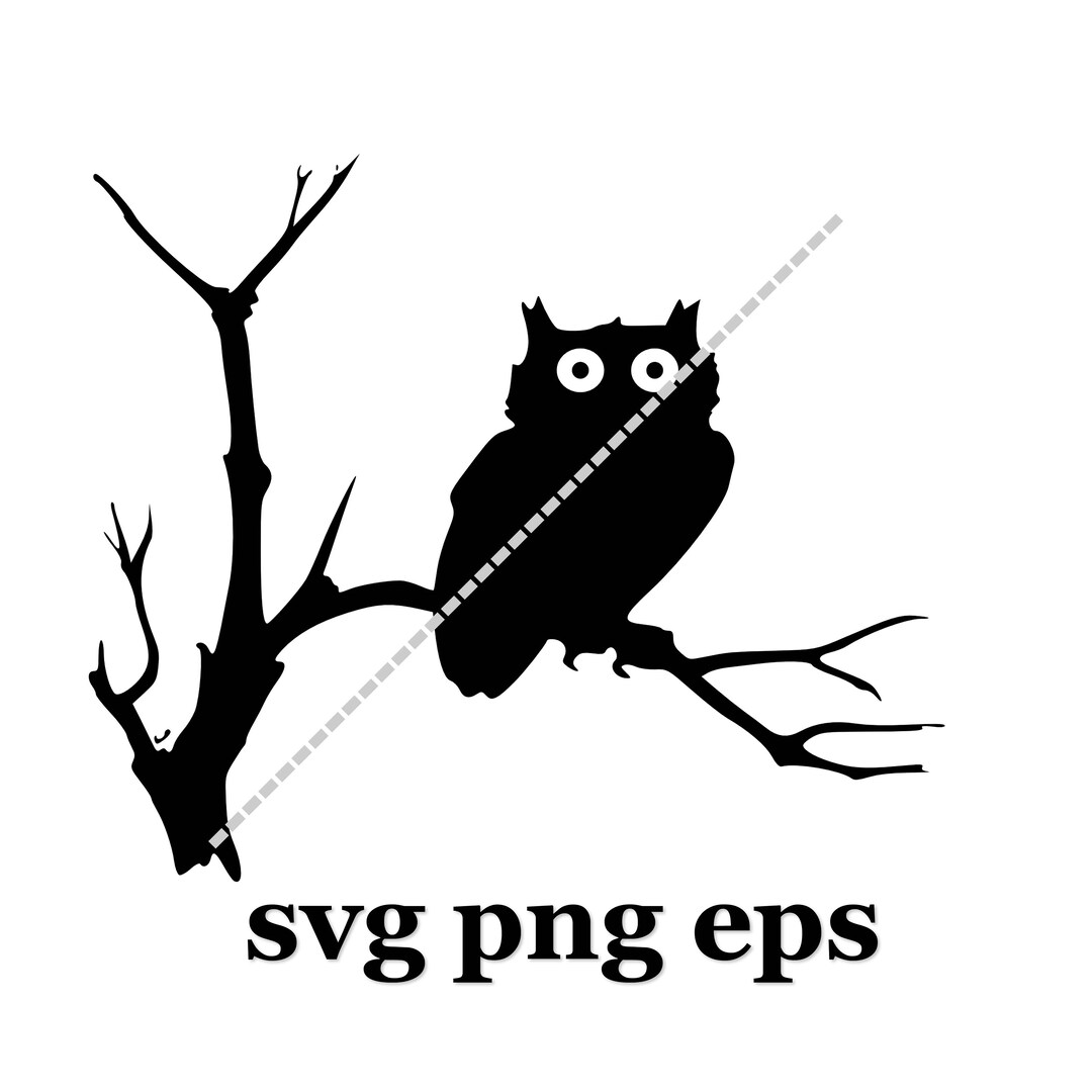 Owl SVG PNG EPS - Etsy