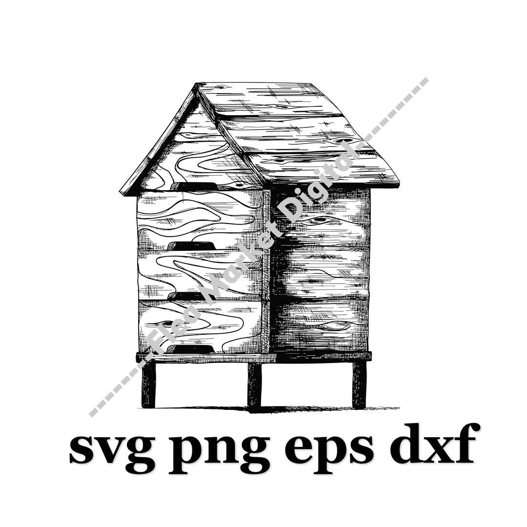 Beehive SVG PNG Eps Dxf - Etsy UK