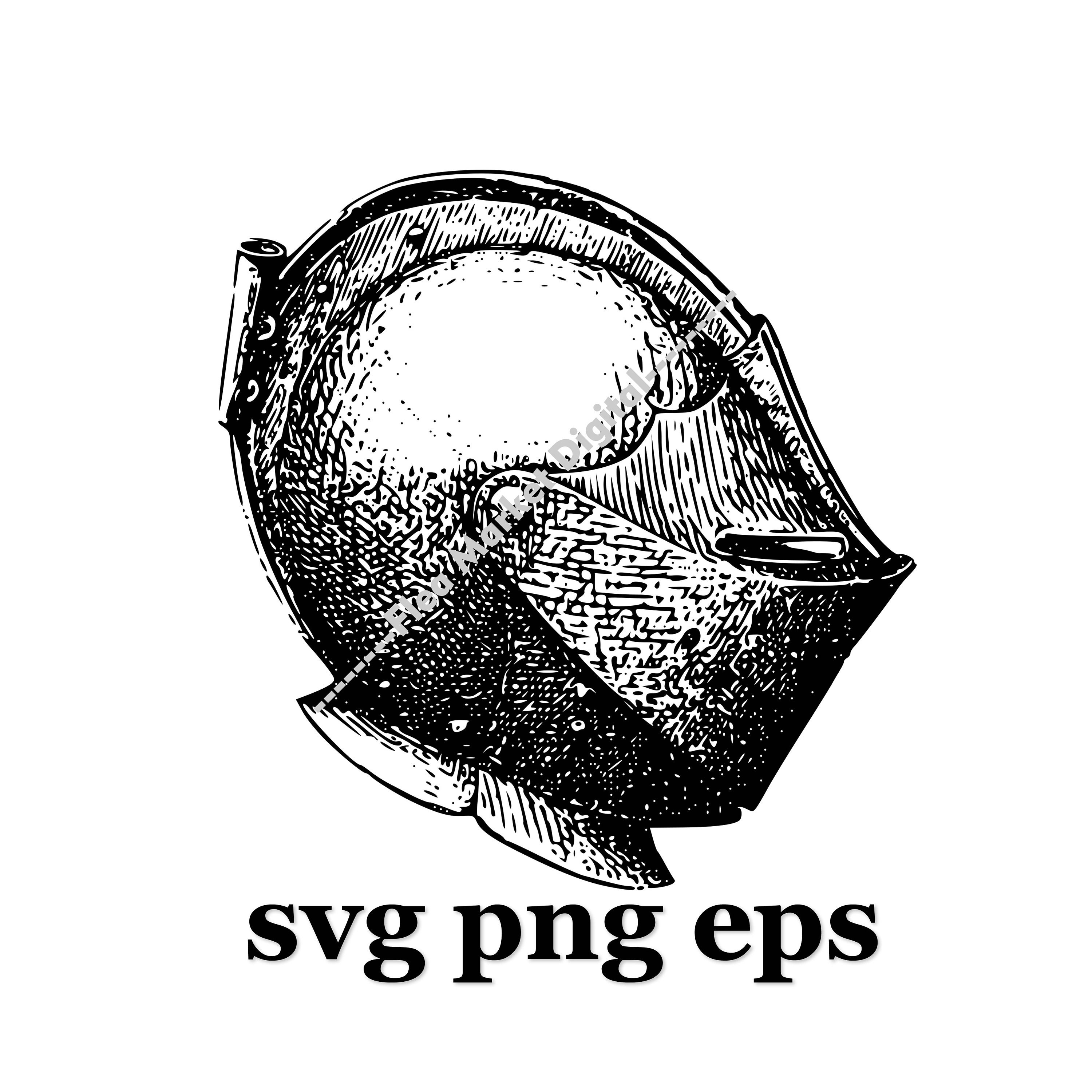 Middle Age Armor of God Helmet SVG PNG EPS Clipart - Etsy